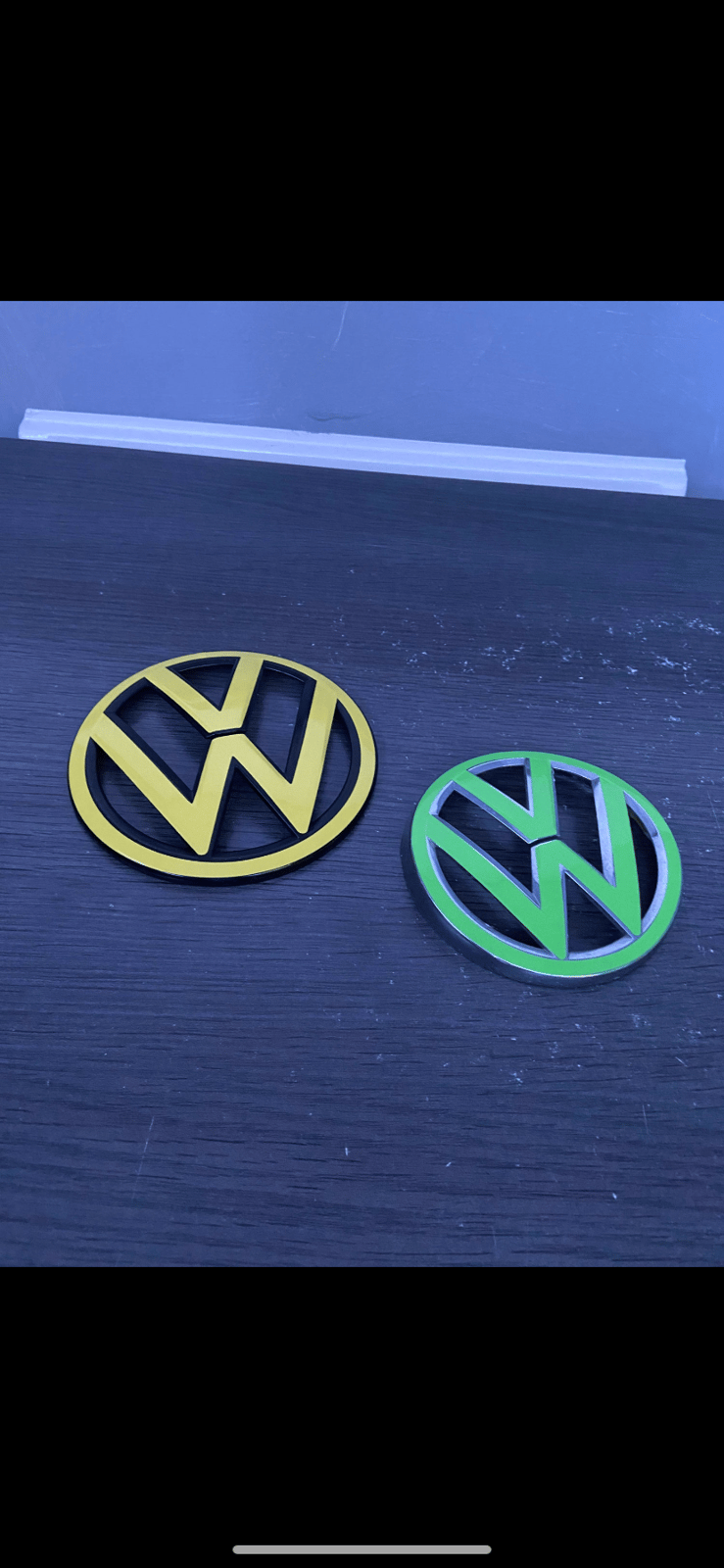 X1 Vw Golf Mk7/7.5 Rear Badge Overlay Sticker | QsCustom
