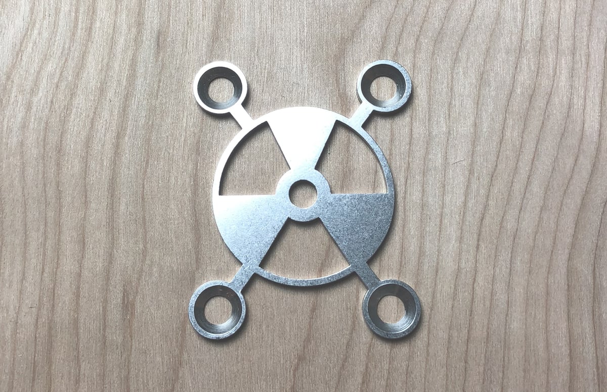 Nuke X - Stainless Steel | Icon Plates