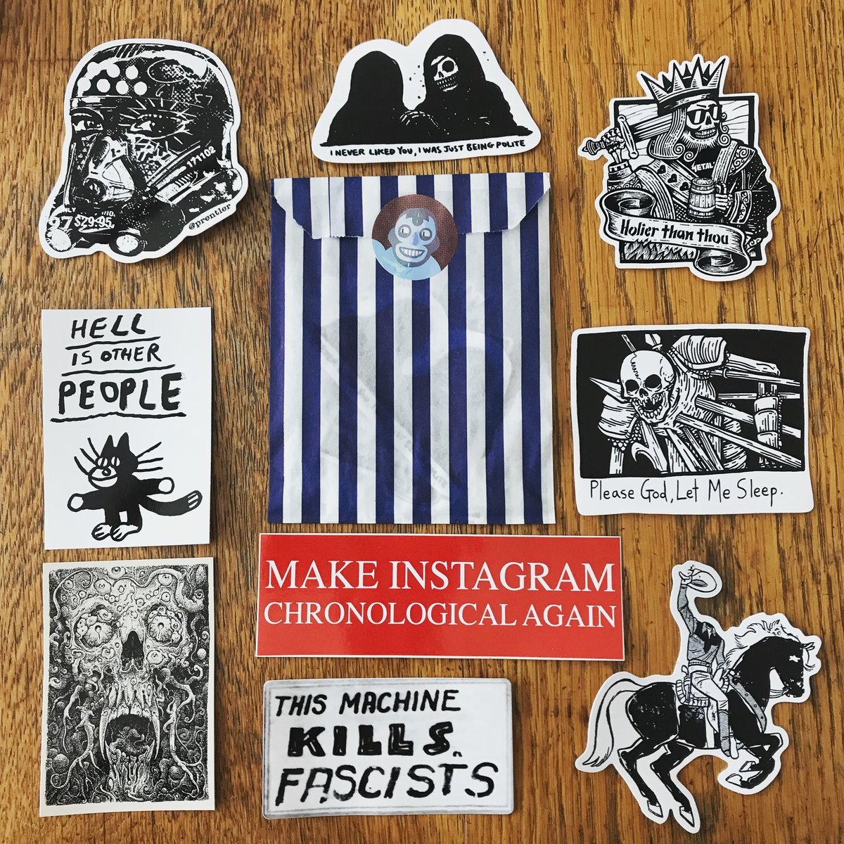 BLIND STICKER PACK *ADD ON ONLY* | Rogue Print Co.