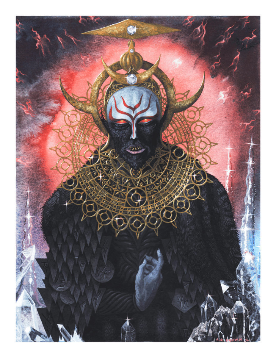 Morgoth, The First Dark Lord - Print | Medusawolf
