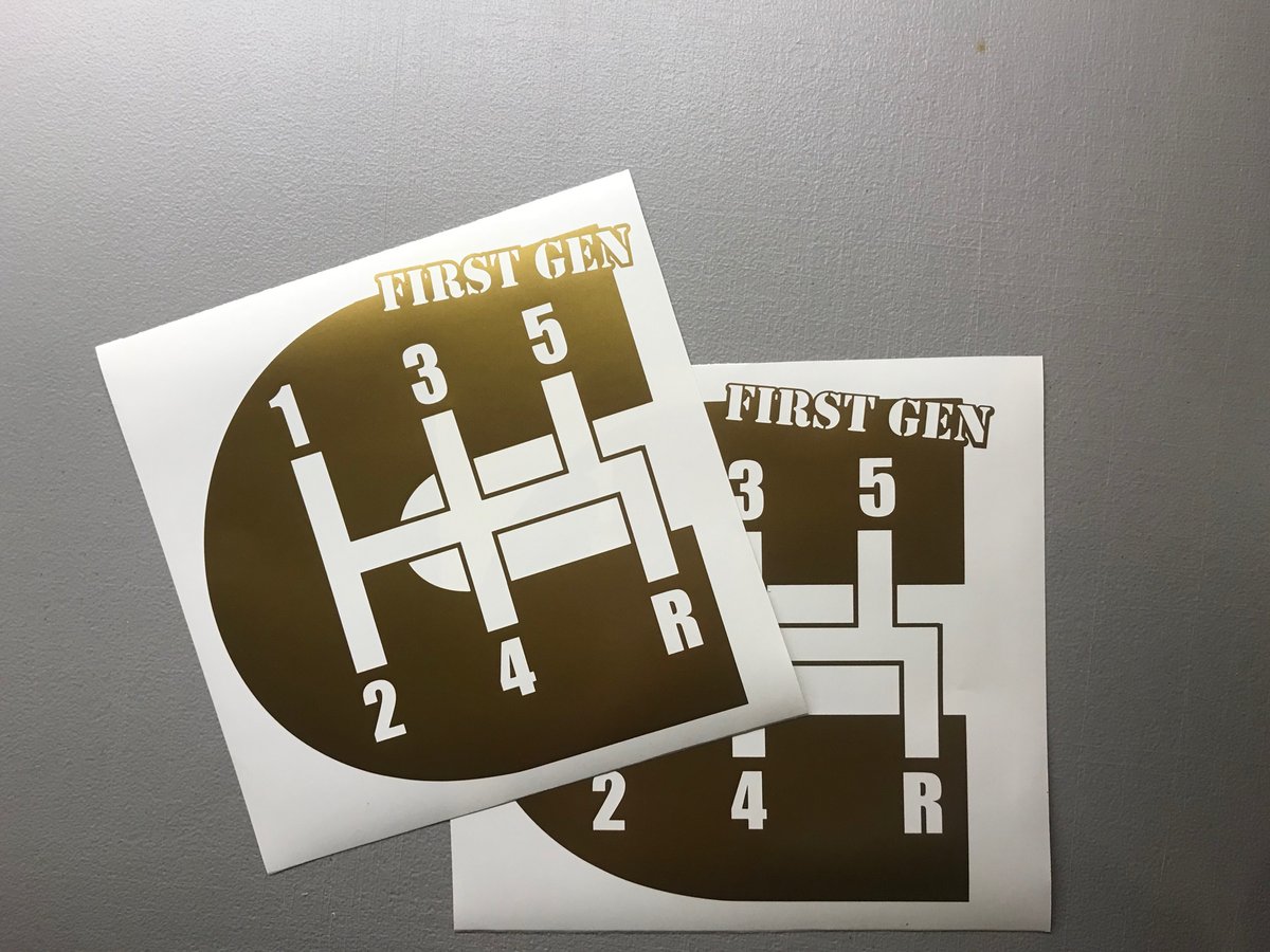 Locally hated — 12” First gen decal