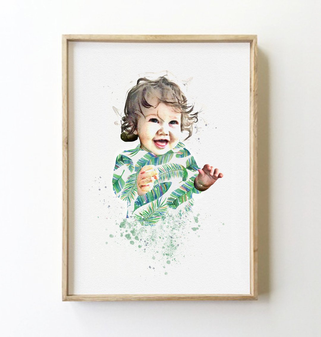 Custom Portrait Patterned | You and Me Prints