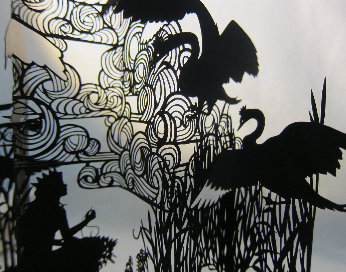 The Six Swans | book art & illustration by Joanna Robson