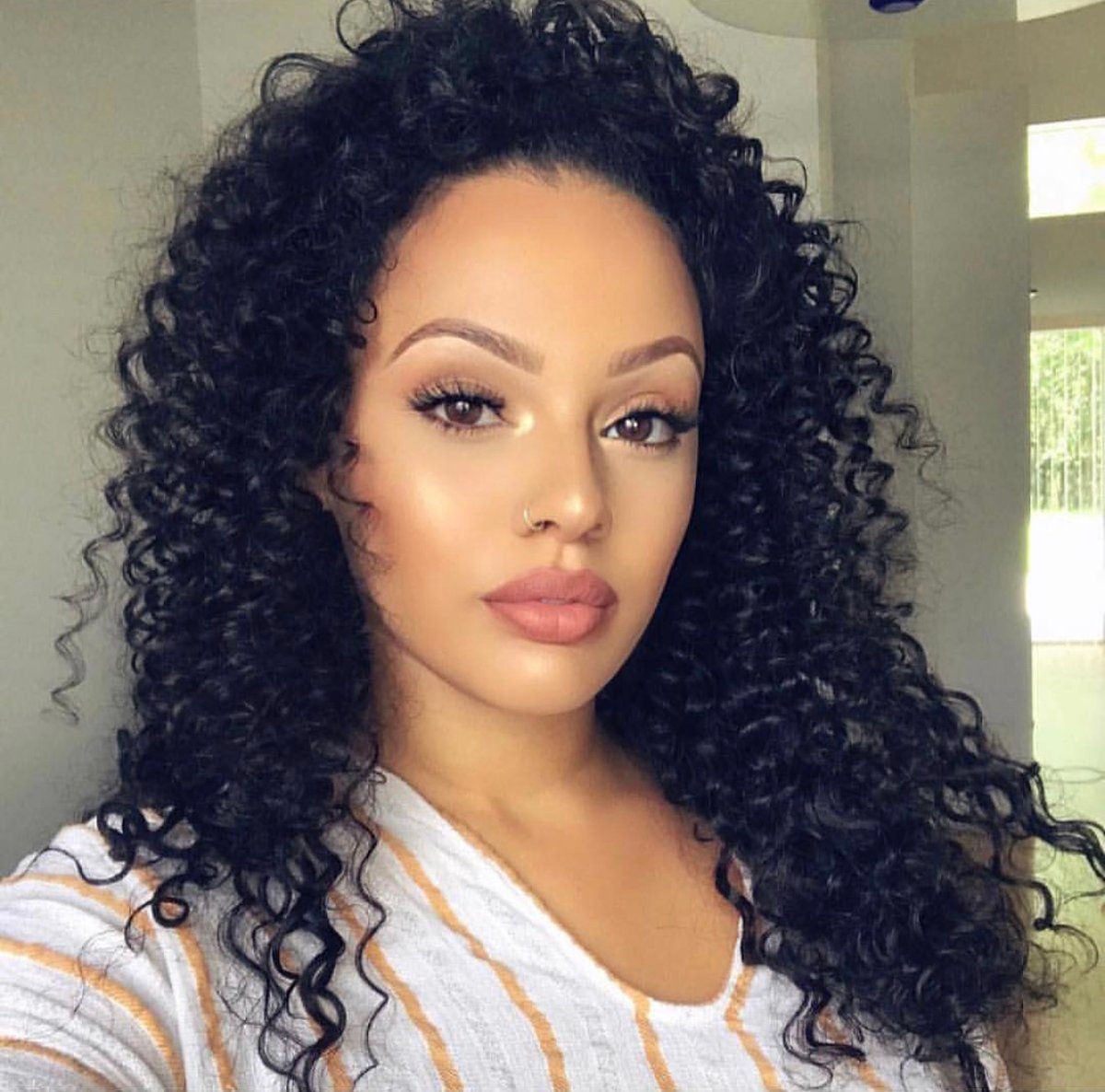 Spiral Curl Clip Ins | Big Chop Hair