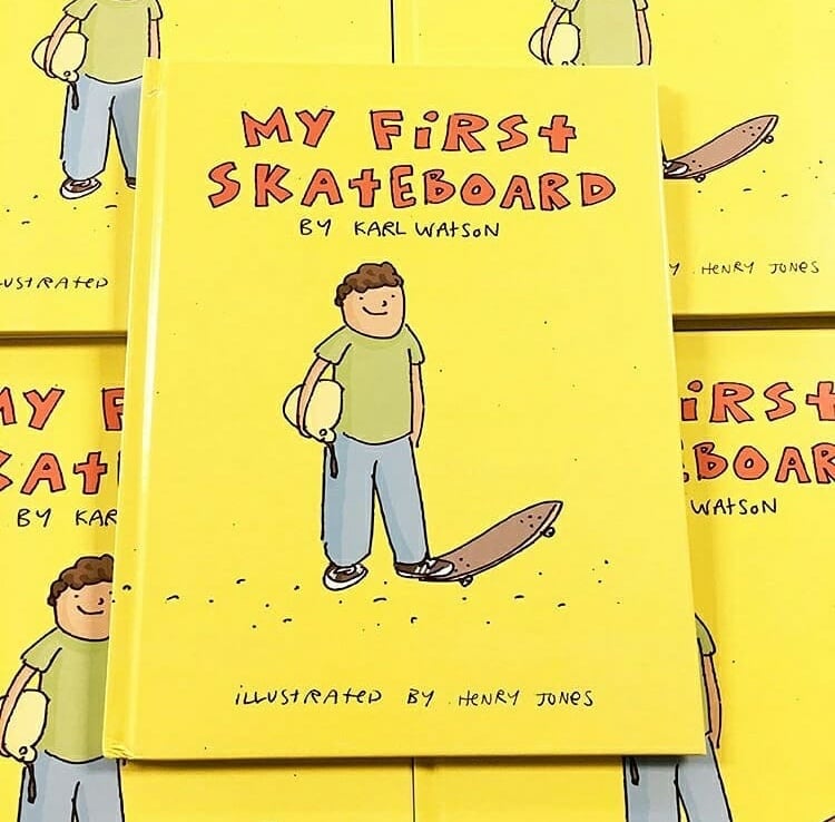 My First Skateboard by Karl Watson | tatterhoodshop