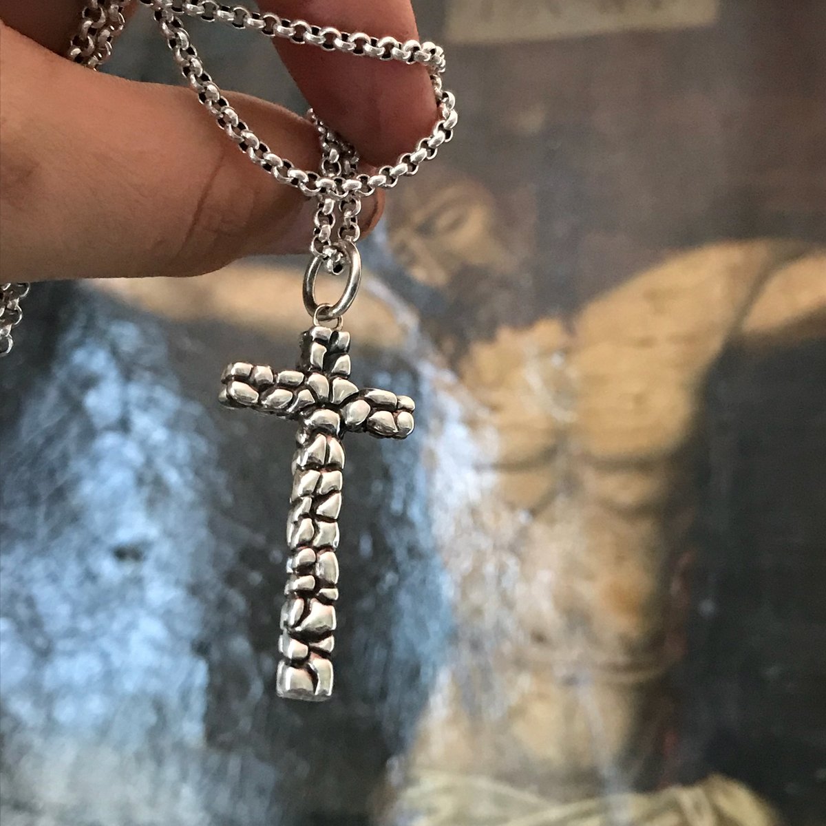 Cobblestone cross | Michael James Chatt