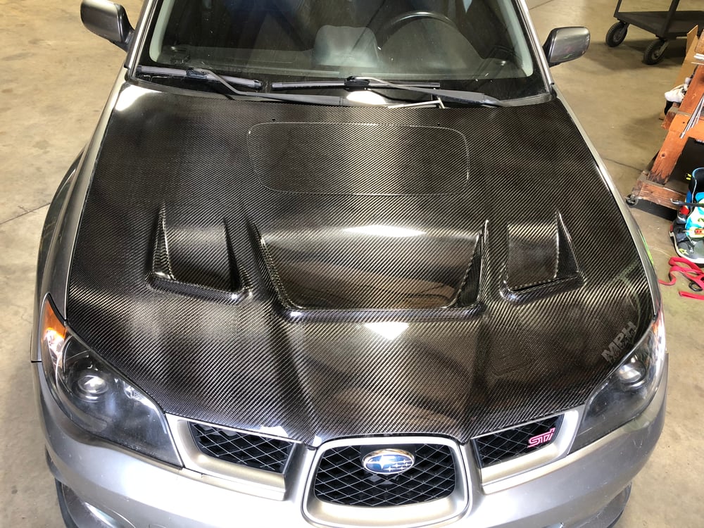 ‘06-‘07 Subaru WRX/STI GTspec hood / Marsh Composites