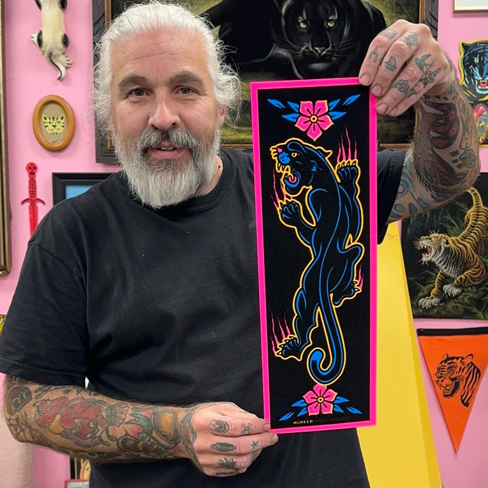 Ed Hardy Panther Poster