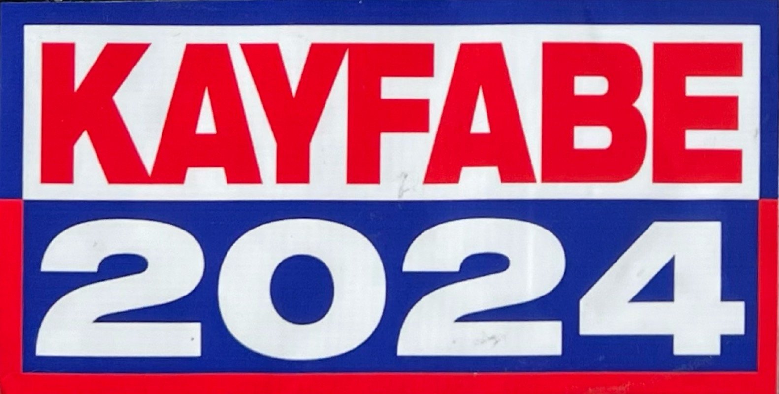KAYFABE 2024 Sticker | PARANOIA STATE