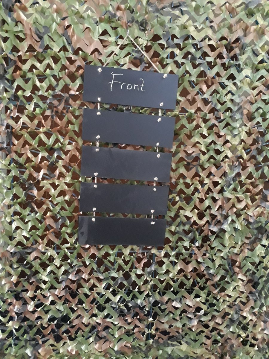 5-section chalkboard | Chalk'let