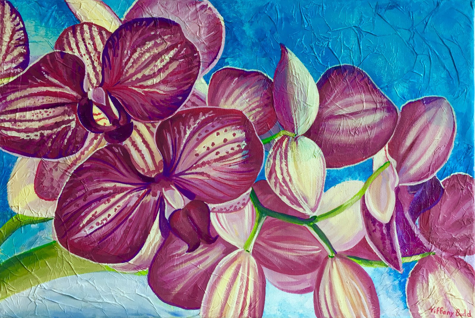 Floral paintings | Tiffany Budd