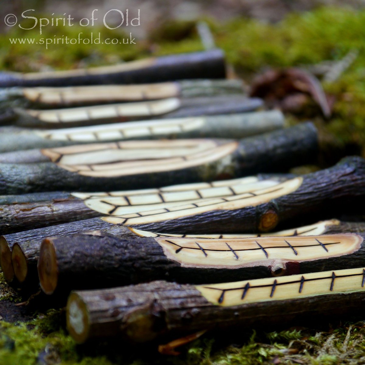 Tree Breath Staves - Lunar Celtic Tree Calendar | Spirit of Old