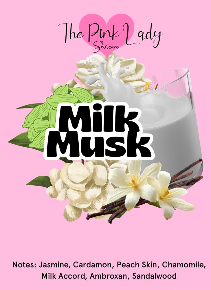 Milk Musk Body Oil | The Pink Lady Skincare