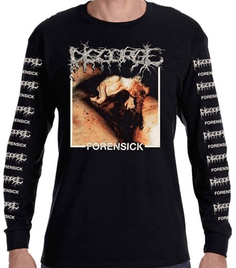 Parasitic Records — DISGORGE ‘Forensick’ long sleeve / shortsleeve