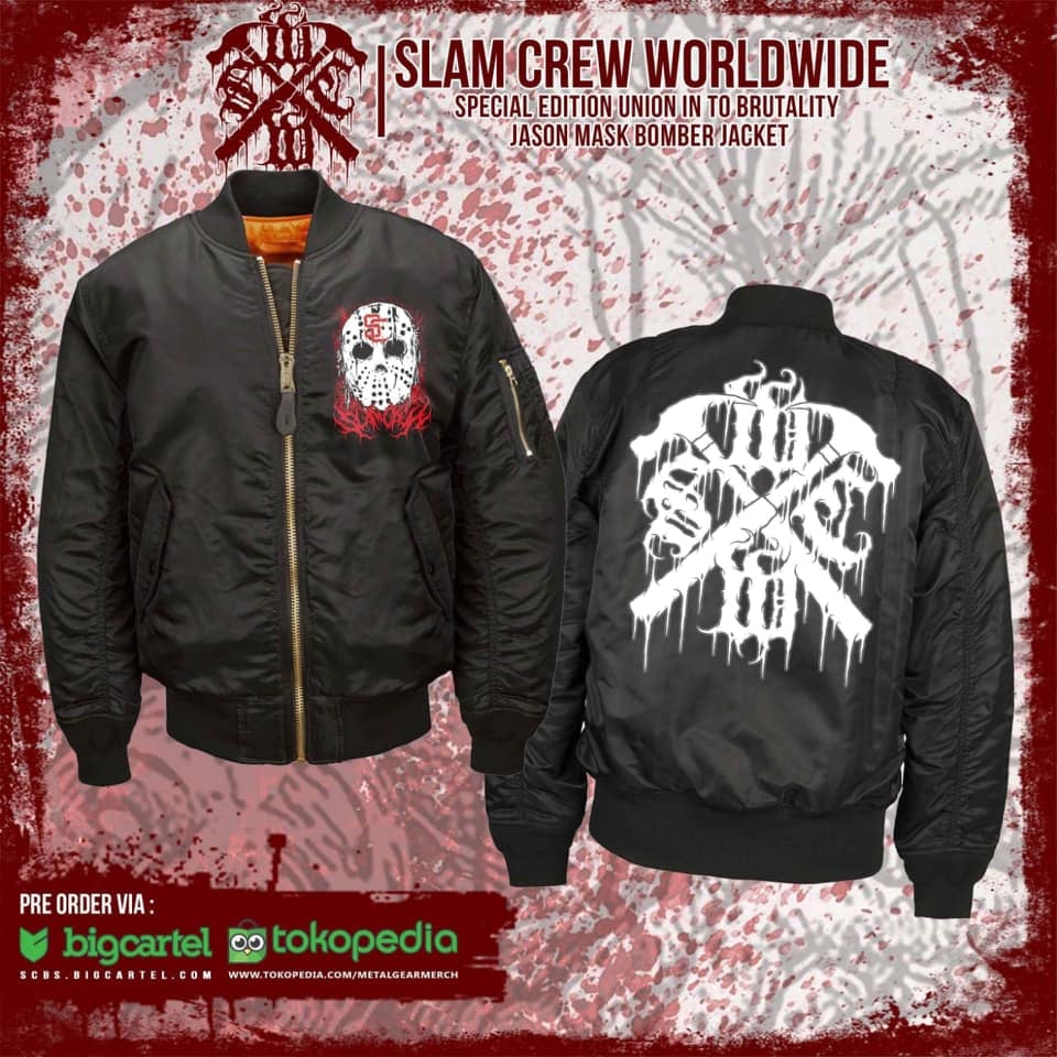 Official Edition Slam Crew Worldwide Mask Jacket/Free Shipping ...
