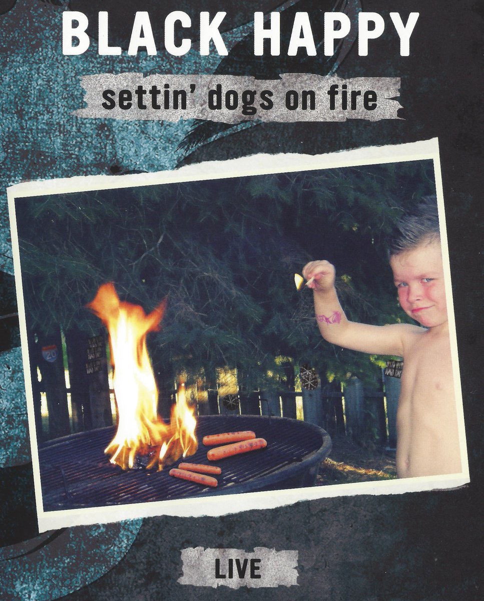 Black Happy - Setting Dogs On Fire DVD | Latent Print Records