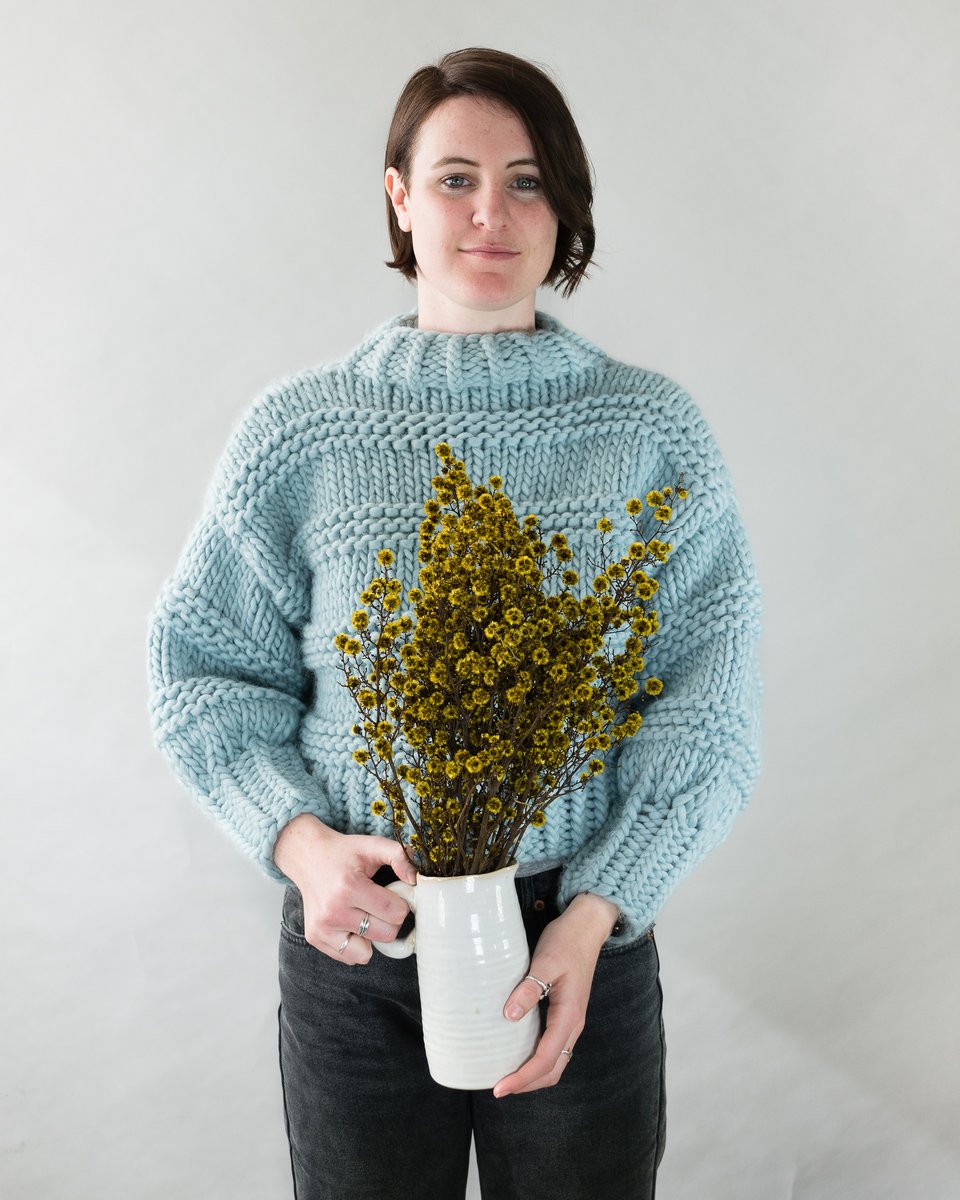 The Indigo Sweater // Made To Order | Project Thursday