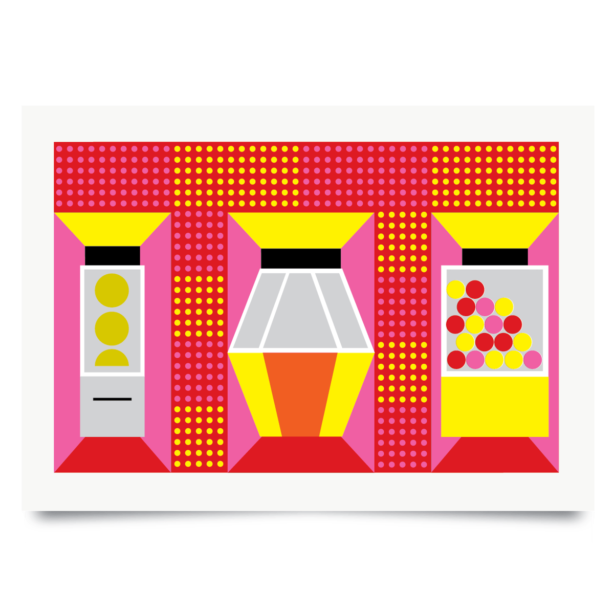 Paul Farrell — Arcade print