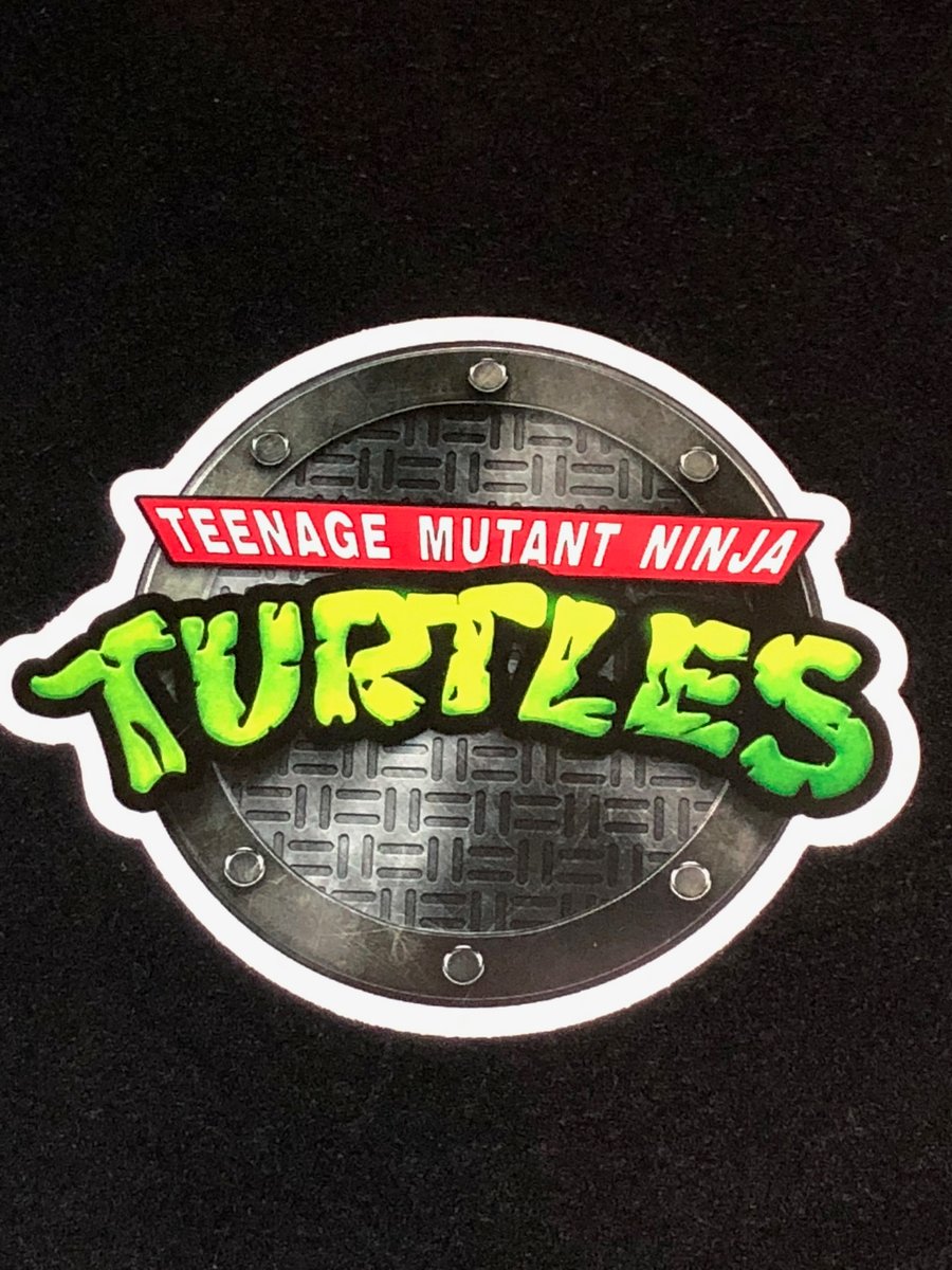 TMNT LOGO 2 Premium Vinyl Sticker | TMNT_WIZ