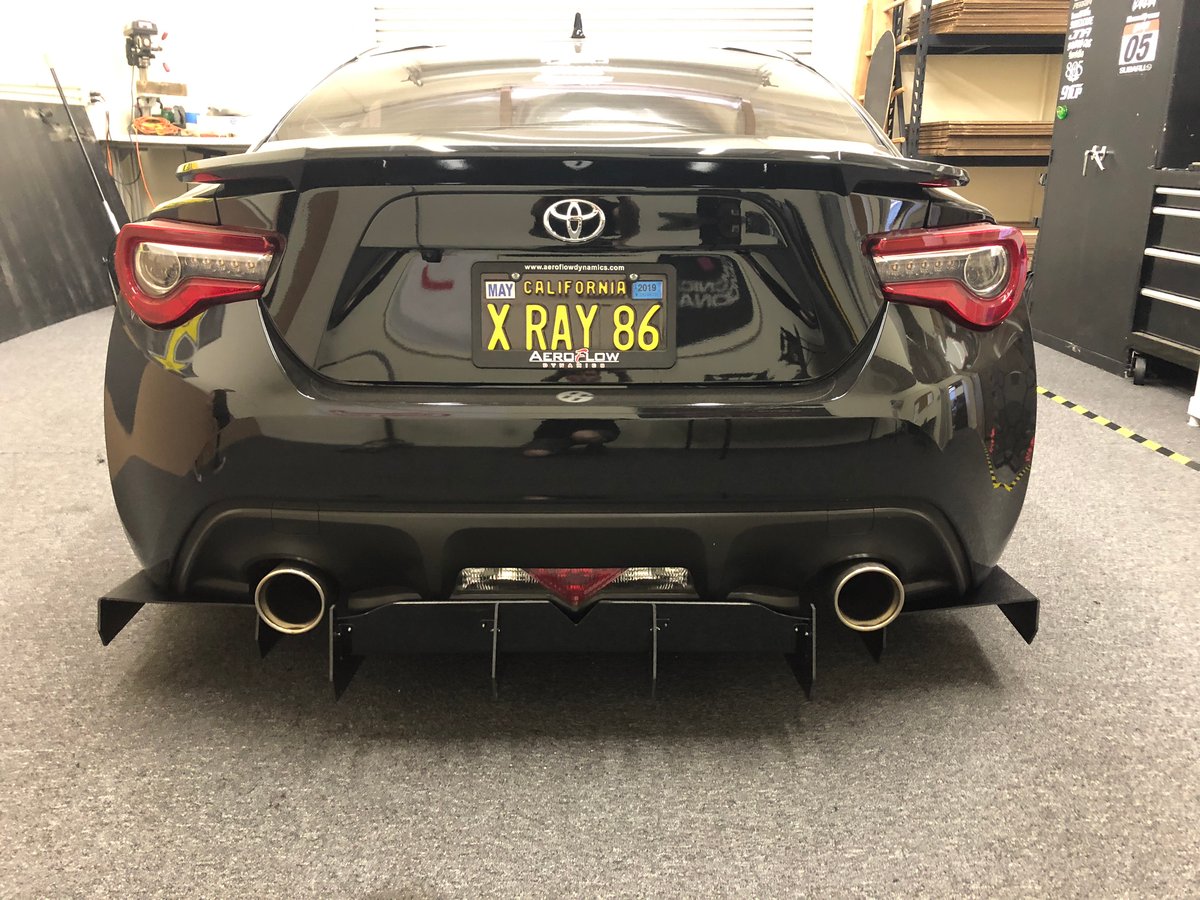 DownForceSolutions — 2013 - 2020 FRS/ BRZ / 86 “V2” rear diffuser