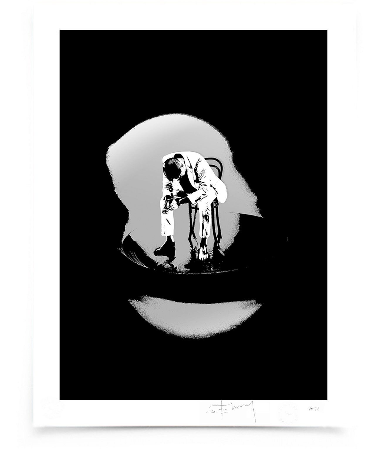 Screenprint - James Lavelle / stewy