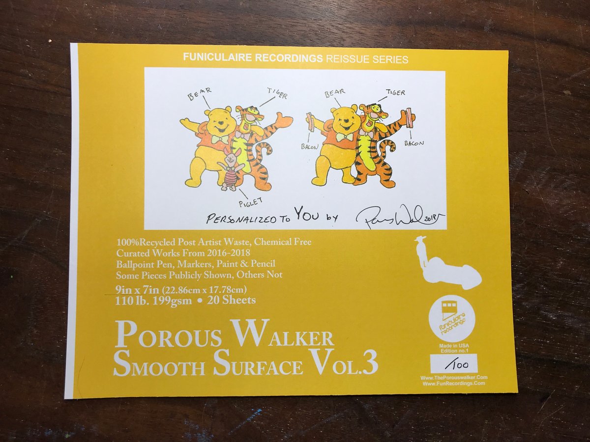 Porous Walker Smooth Surface Vol. 3 (pre-order) | Porous Walker