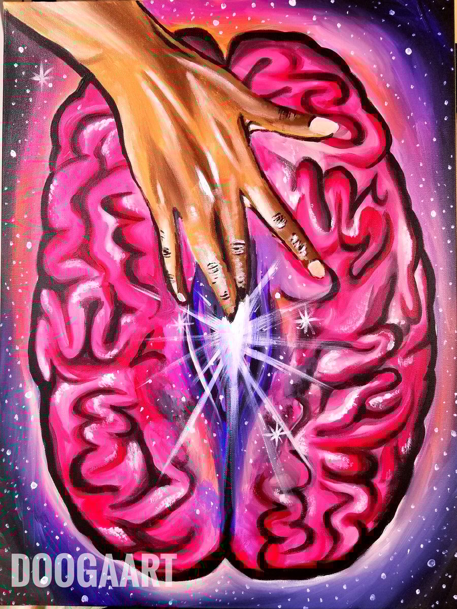 Mental stimulation - Canvas Print | DOOGA ART LLC