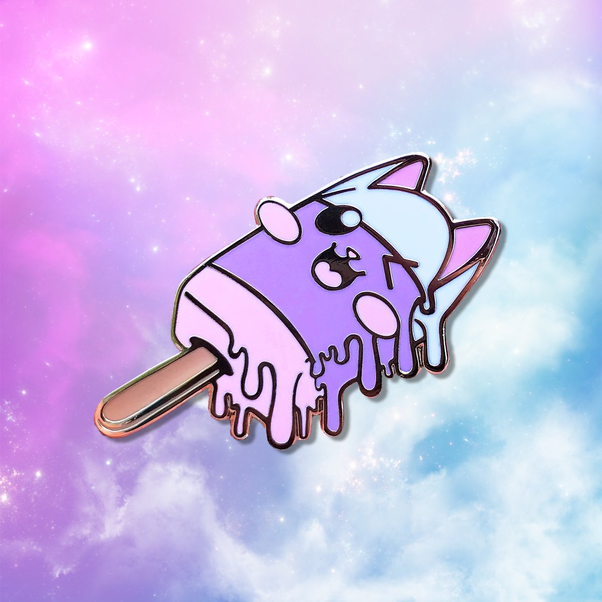 Drippy Popsicle Kitty | Kawaii Neko