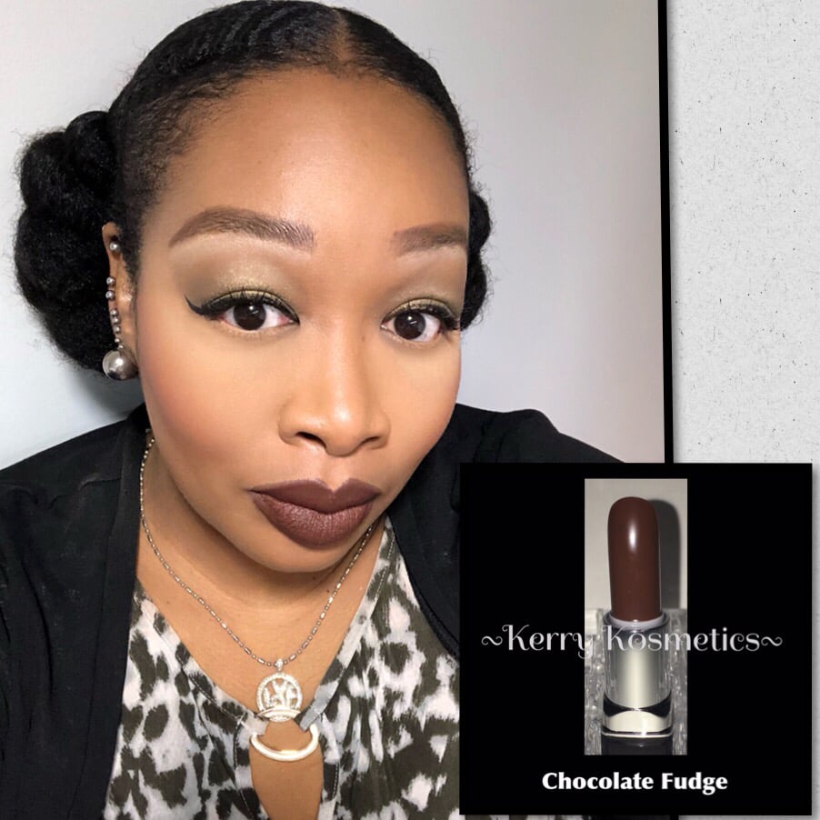 (Matte) Luscious Lipstick- CHOCOLATE FUDGE | KERRY KOSMETICS
