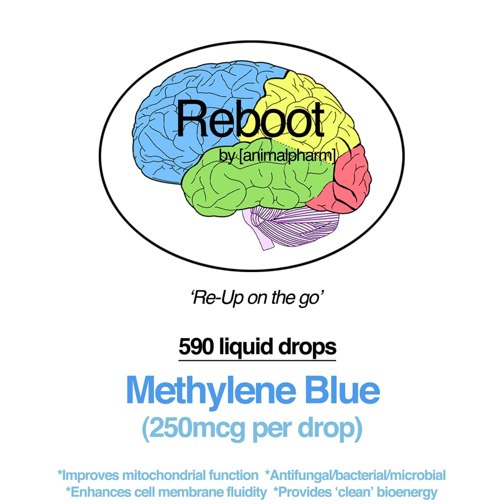 METHYLENE BLUE LIQUID W/DROPPER (590 DROPS PER 1OZ BOTTLE) / [AnimalPharm]