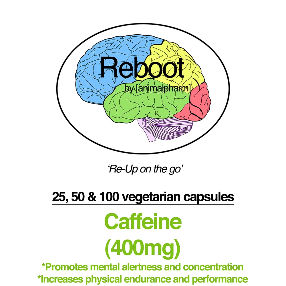 CAFFEINE CAPSULES (400MG) (PREWORKOUT DOSE) | [AnimalPharm]