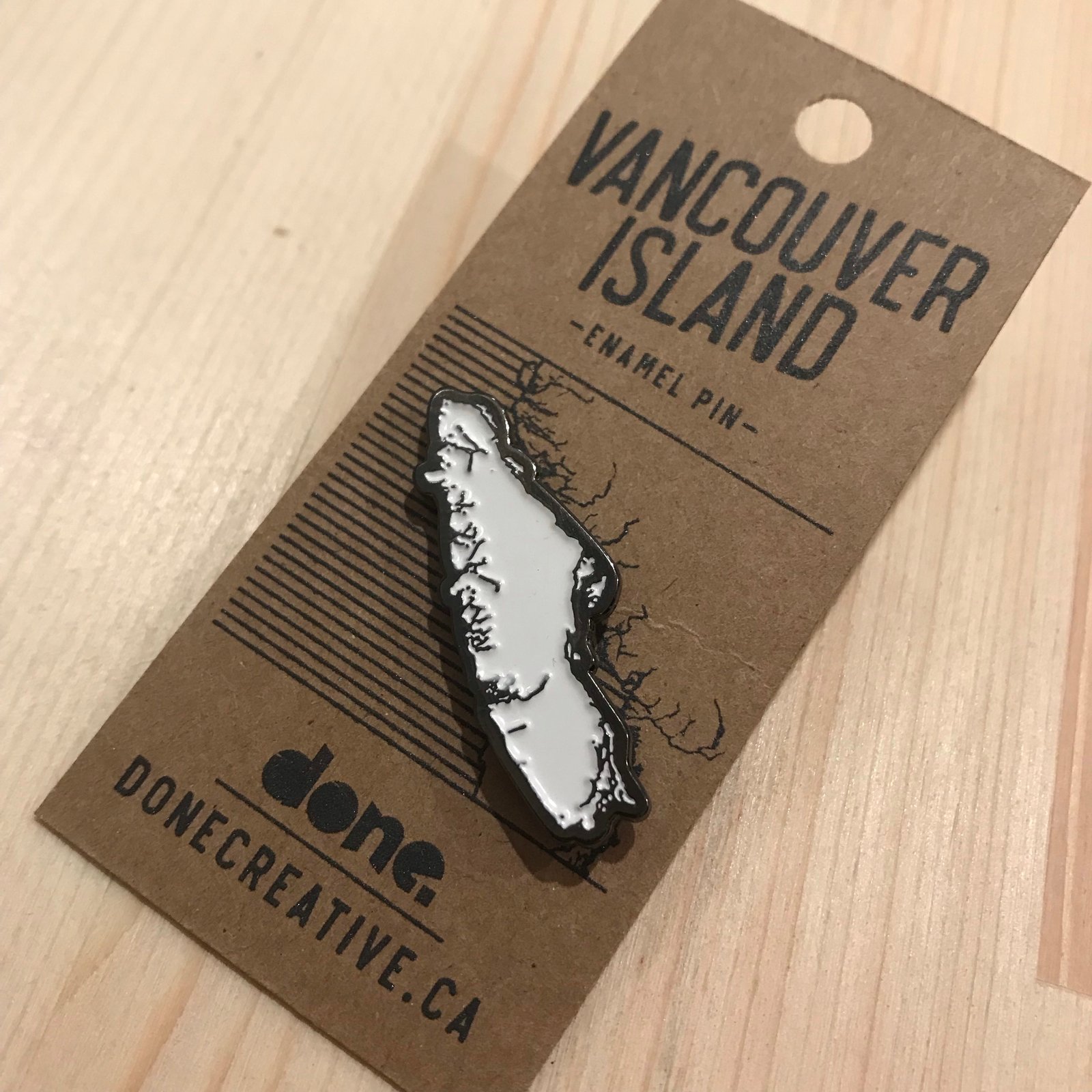 Done Creative — Vancouver Island Enamel Pin