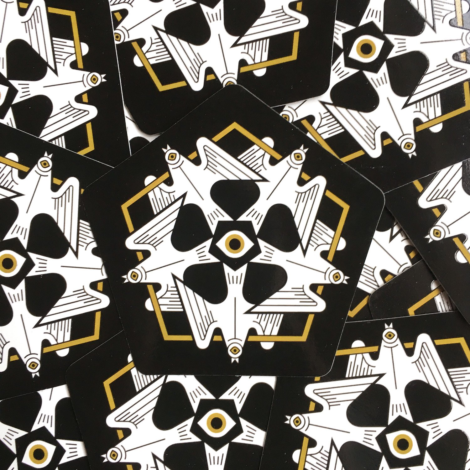 Bird Flock Sticker / Eric Nyffeler