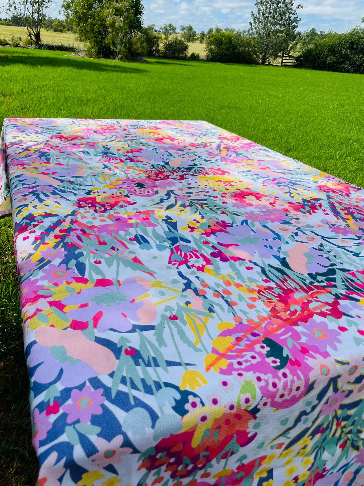 Tablecloth - Modern Garden Imogen | Woodberry Design