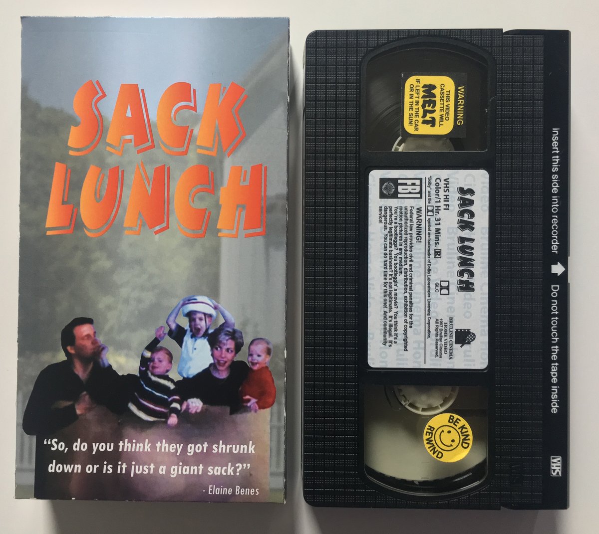 Sack Lunch VHS | ChampagneVideo