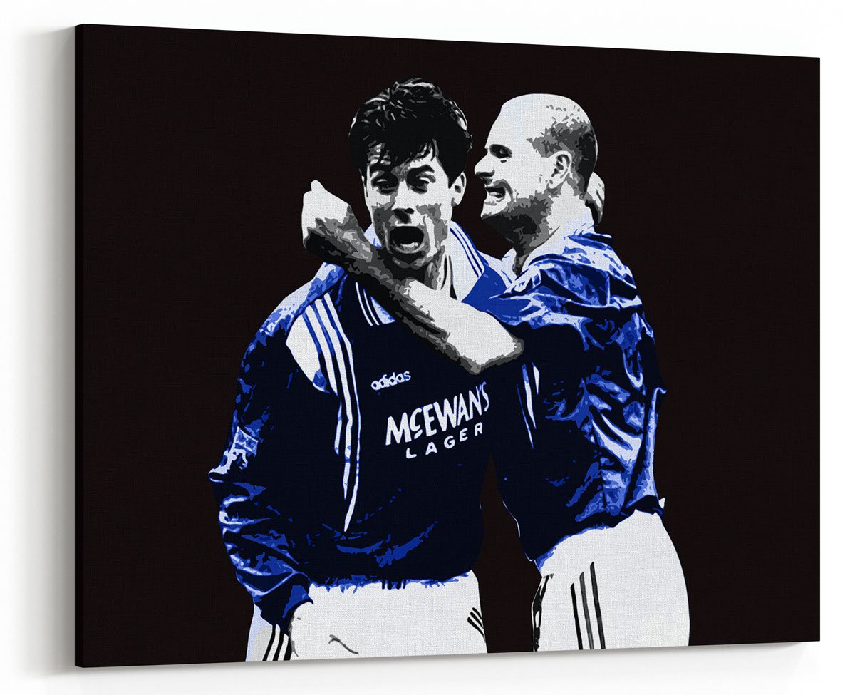Shop for Rangers Fans | Wall Prints | Christmas Cards — Paul Gascoigne ...