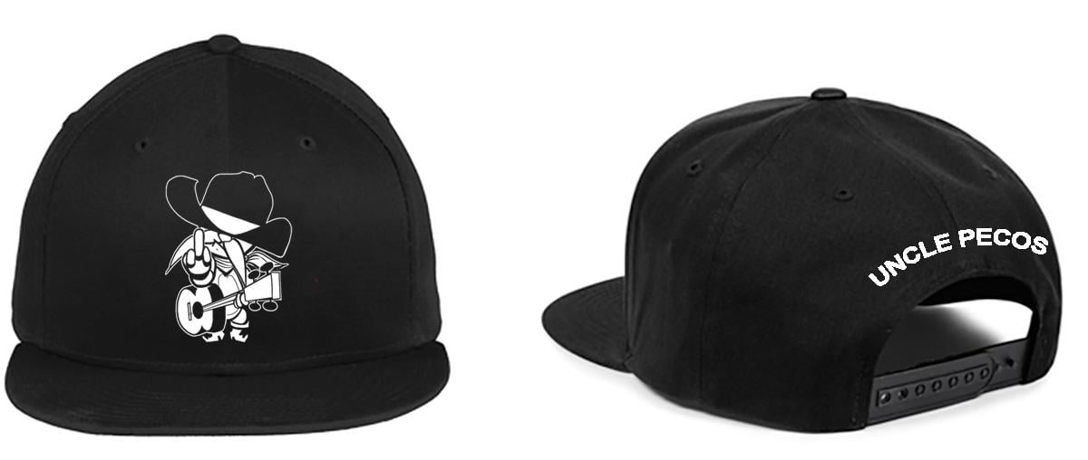 UNCLE PECOS SNAPBACK HAT (IN STOCK) | GUTTER CHRIST PRODUCTIONS