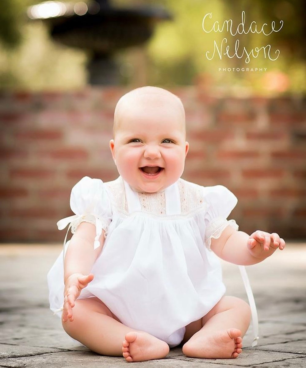 The ‘Harper’ Heirloom Rounded Yoke Bubble | Elizabeth Layne Heirloom