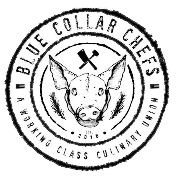 Blue Collar Chefs logo sticker | Blue Collar Chefs