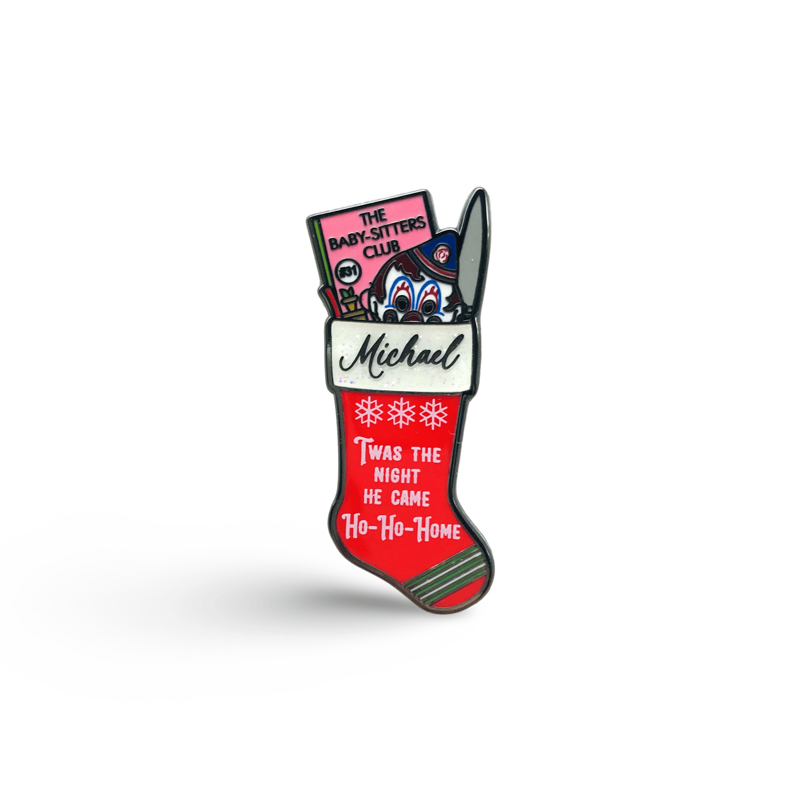 Christmas Horror Stocking "Michael Myers" Enamel Pin | Millypins