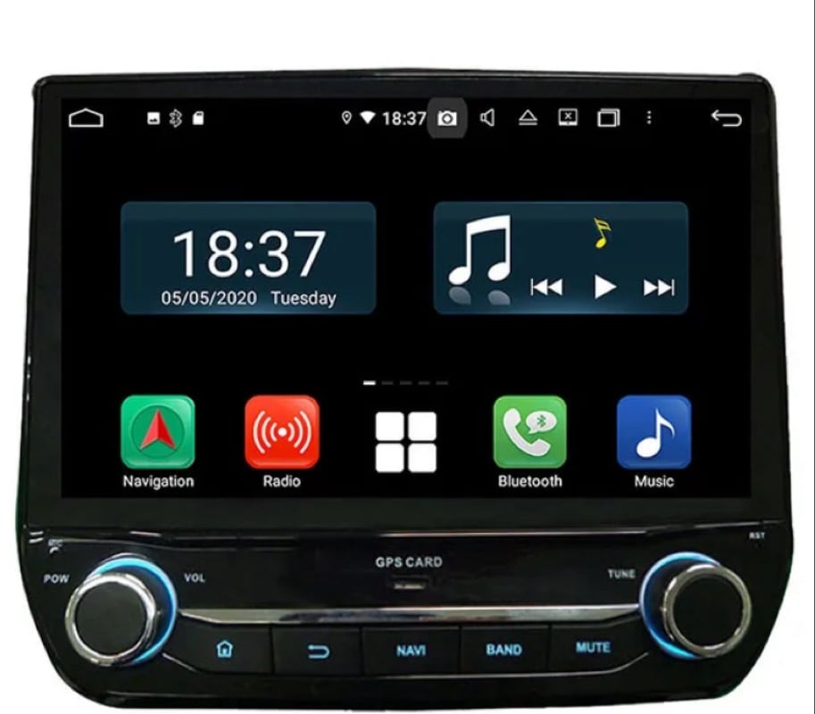 Ford Fiesta MK7 MK7.5 2009-2017 Tesla Screen CarPlay Android Auto ...