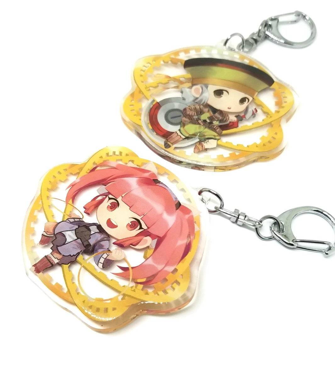 Threads of Fate : Mint and Rue Acrylic charm | cwilock