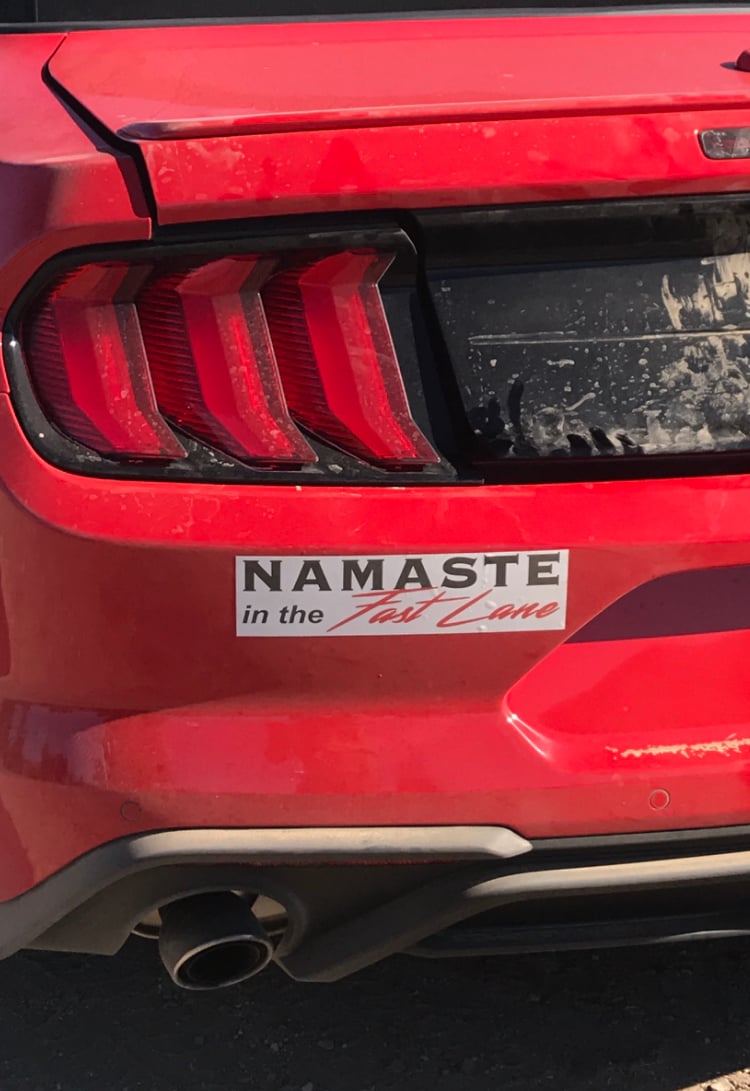 Fast Lane BUMPER STICKER | fletcher chancey