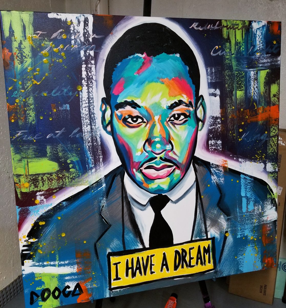 I have a Dream - Canvas Print | DOOGA ART LLC