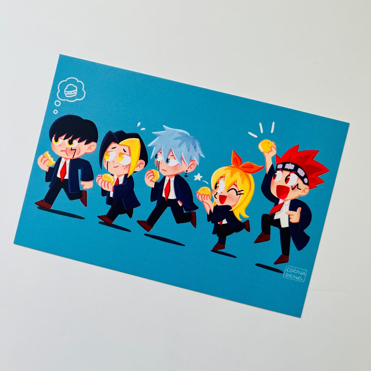 MASHLE Mini Print | corinadraws