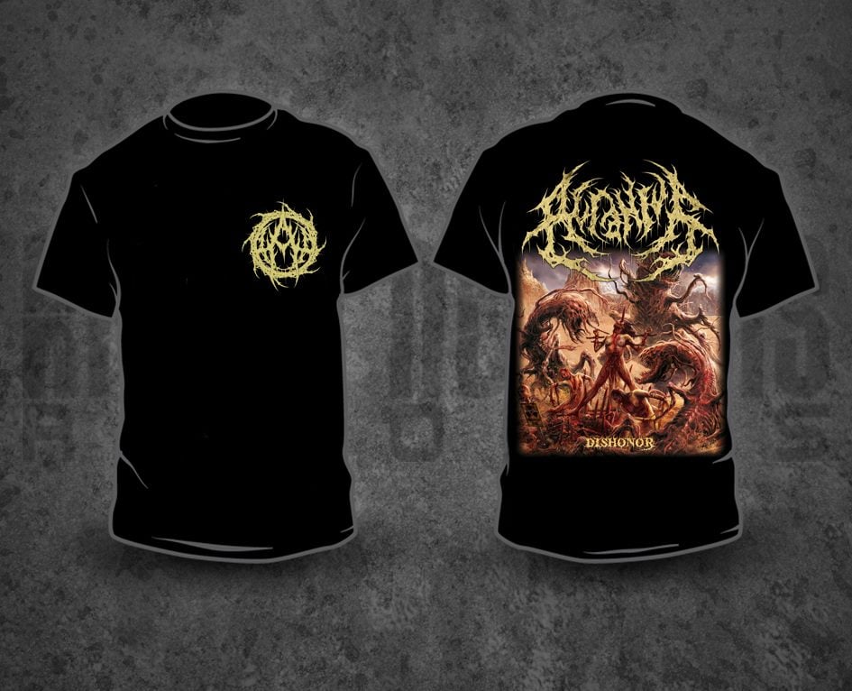 ACRANIUS - A / Dishonor T-Shirt | RISING NEMESIS RECORDS