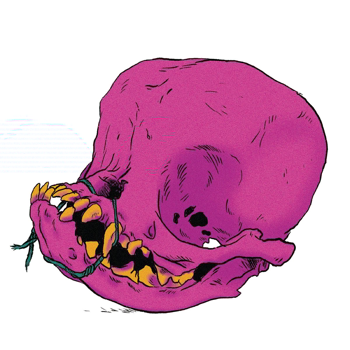 Pug Skull Print | FESTER & FLOURISH