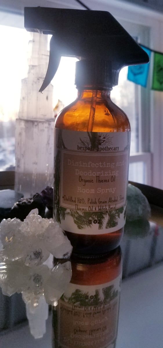 8 oz . ALL NATURAL Thieves WITH silver disinfecting and deodorizing ...