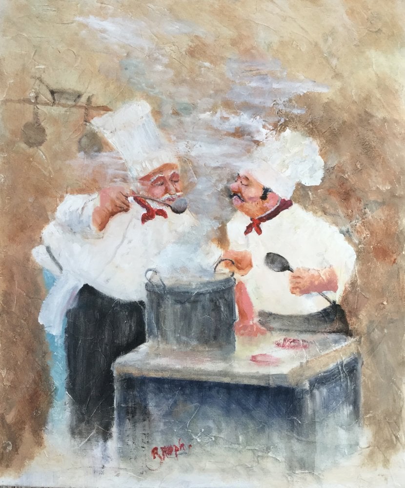 ‘Chef’s Opinion' - *PRINT* | Des Brophy