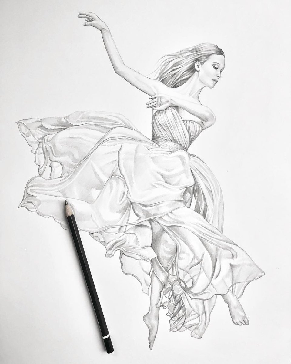 The Art of Movement - NYC DANCE PROJECT - Original illustration A3 ...